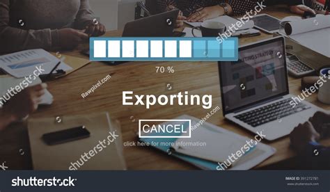 Exporting Files Progress Bar Concept Stock Photo Shutterstock