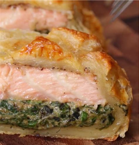 Pesto Salmon Puff Pastry At Nate Hocking Blog