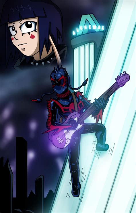 Amazing Fantasy Jirou Spider Punk Of 2099 By Edcom02 On Deviantart