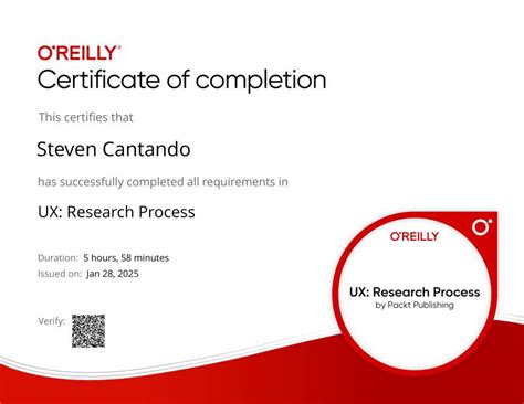 Uxresearch Userexperience Continuouslearning Oreilly Uxdesign Steven Cantando Uxresearch Userexperience Continuouslearning Oreilly Uxdesign Steven Cantando