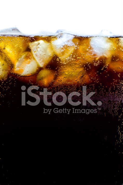 콜라와 얼음 조각 스톡 사진 Freeimages