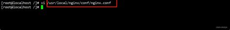 Nginx配置实例 动静分离 Csdn博客