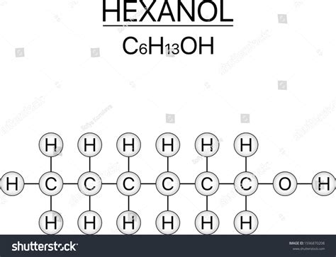 1 Hexanol Lewis Structure