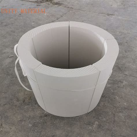 Thermal Insulation Calcium Silicate Pipe Cover Cladding For High Temperature Resistant