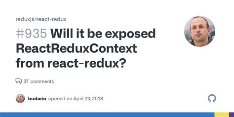 Will It Be Exposed ReactReduxContext From React Redux Issue Reduxjs React Redux GitHub