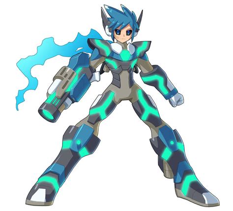 Gunvolt Oc Zavior Weaponized By Cyberbeastwarrior On Deviantart