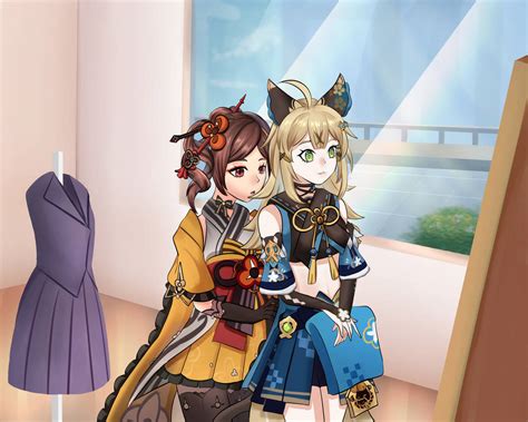 Chiori And Kirara By Zellomystic On Deviantart