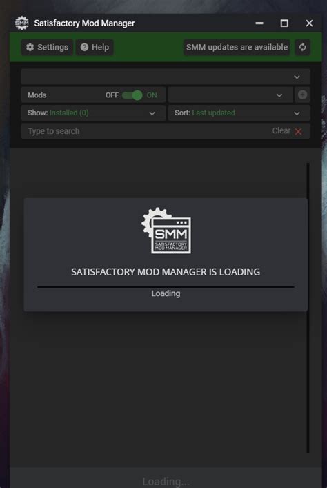 Smm Broke Satisfactory Modding