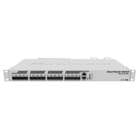 Mikrotik Cloud Router Manageable Switch Layer3 16 Sfp Ports 10gbe Connectivity 1 1gbe