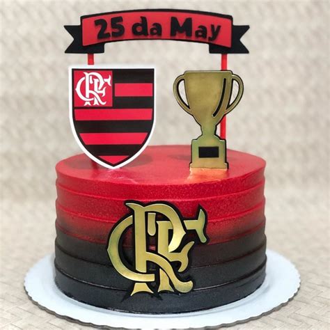 Bolo Flamengo Mais De 40 Fotos De Bolo Para Te Inspirar Montando