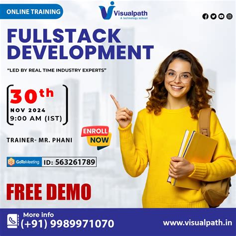 Visualpath 🌐 Free Demo Master Full Stack Development 🌐 🚀want To Learn How To Build Complete