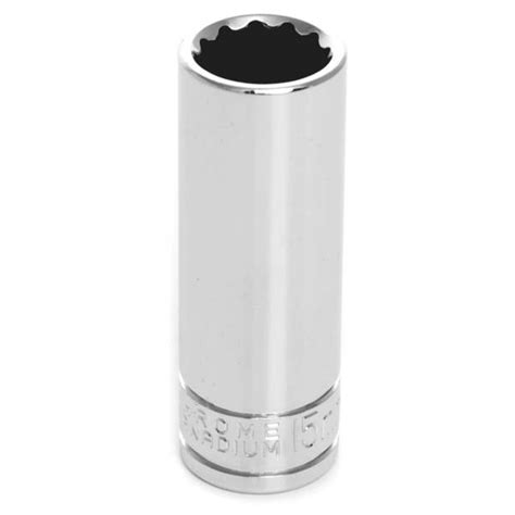 Pt 38 Dr 15mm 12pt Deep Socket W38715 Blains Farm And Fleet