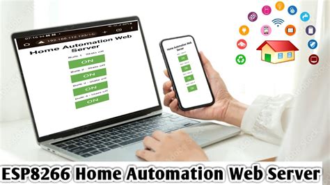 ESP Home Automation Web Server Home Automation Web Server YouTube