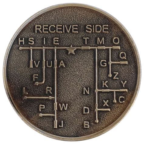 Cw Morse Code Commemorative Coins Cw Training Coin Darazlk
