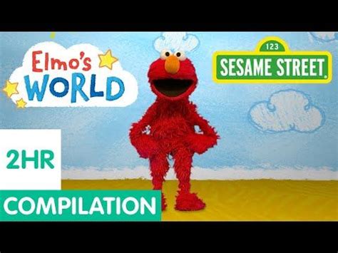 Sesame Street Two Hours Of Elmos World Compilation Youtube Elmo