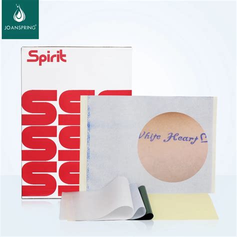 Spirit Master 문신 전송 용지 탄소 열 스텐실 문신 종이 복사 용지 추적 용지 문신 용품타투 액세사리