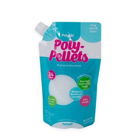 Poly Fil® Poly Pellets® Weighted Stuffing Beads 24 Oz Bag Fairfield World Shop