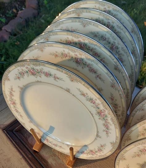 Noritake Bone China Dinnerware Set Shenandoah 9729 48 Piece Yellow