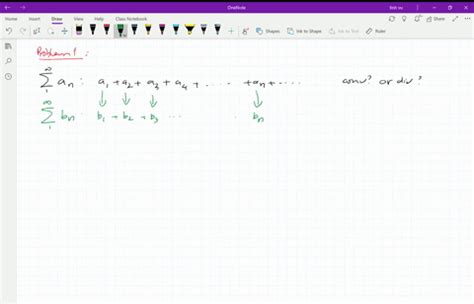 SOLVED Explain How The Limit Comparison Test Works