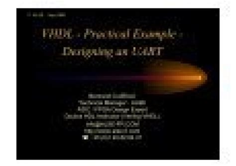 Vhdl Practical Example Designing An Uart