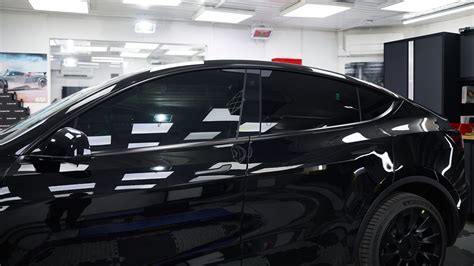Tesla Model Y Headlamp And Window Tinting Customise My Tesla Uk