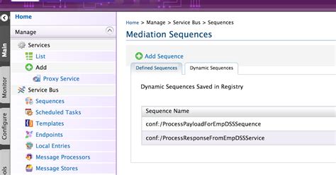 Open Source Probe WSO ESB How To Save A Sequence In Registry