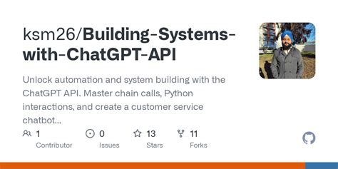 GitHub Ksm Building Systems With ChatGPT API Unlock Automation And System Building With The