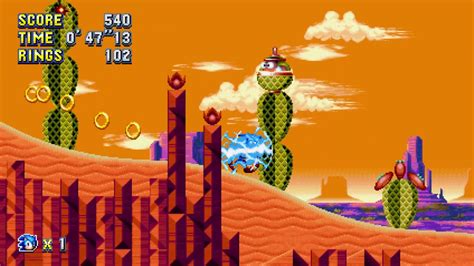 Sonic Mania Plus Mirage Saloon Zone Act 1 Encore Mode 1080 Hd