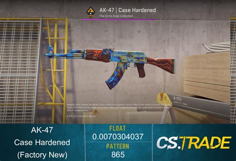 AK 47 Case Hardened CS2 Skin