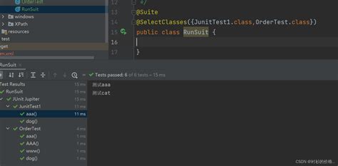 使用junit5 进行自动化测试java Junit5自动化测试实践 Csdn博客