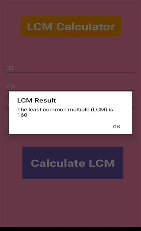 Lcm Calculator Apk For Android Download