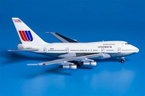 1 400 Jc Wings United Boeing 747sp Passenger Airplane Diecast Aircraft