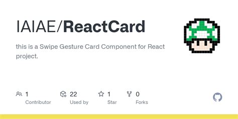 GitHub IAIAE ReactCard This Is A Swipe Gesture Card Component For React Project