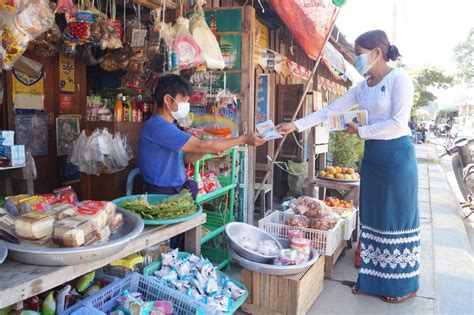 မယ်စဲ့မြို့နယ်တွင် နှစ်တစ်ရာပြည့် အမျိုးသားအောင်ပွဲနေ့ အထိမ်းအမှတ် သတင်းစကား လက်ကမ်းစာစောင်ဖြန့