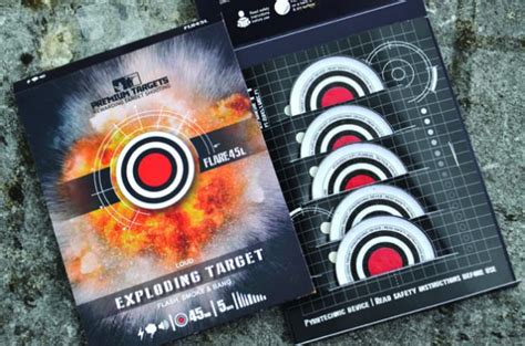 Exploding Premium Targets Shooting Target Reviews Gun Mart
