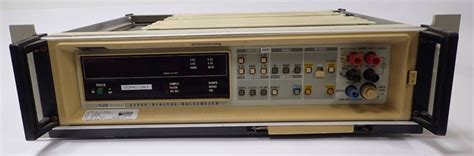 Fluke 8500a Digital Multimeter With 8 Options Error Code 9