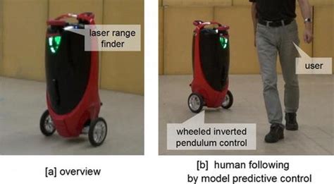 Following Control Approach Based On Model Predictive Control For Wheeled Inverted Pendulum Robot