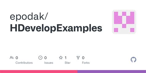 Github Epodakhdevelopexamples