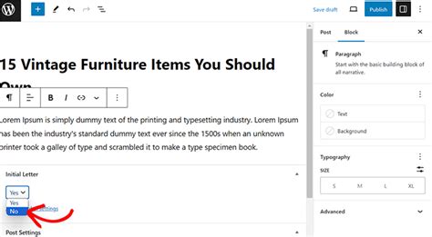 How To Add Drop Caps In Wordpress Posts 3 Simple Methods