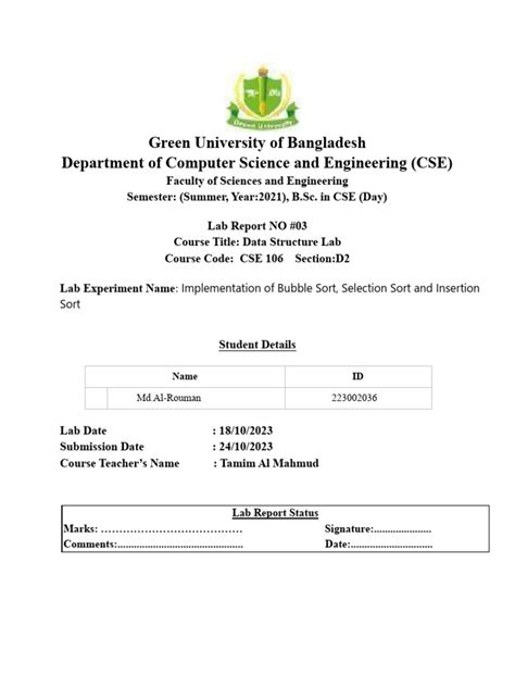 ds lab 3 pdf algorithms and data structures applied mathematics