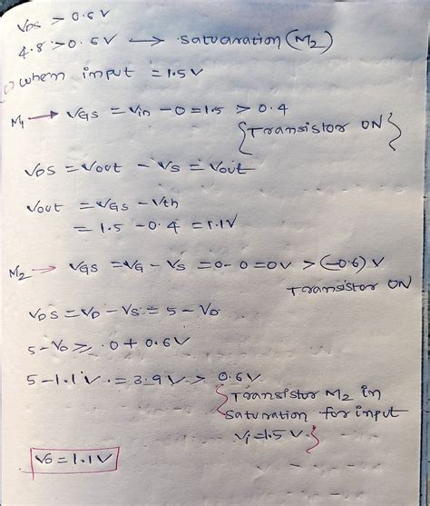 Solved For The Circuit Having The Following Parameters For Each Course Hero