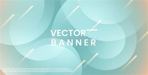 Dynamic Abstract Green Liquid Color Gradient Wavy Geometric Fluid Shape Background Stock Vector