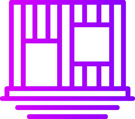 Framing Linear Gradient Icon 39517781 Vector Art At Vecteezy