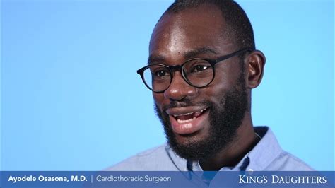 Cardiothoracic Surgeon Ayodele Osasona Md Youtube
