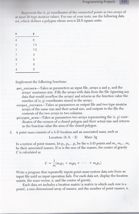 If N Points Are Connected To Form A Closed Polygon Chegg