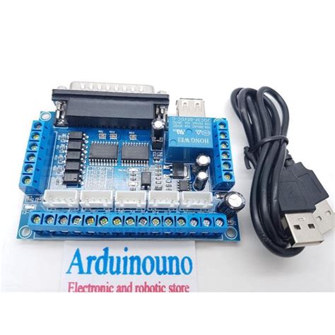 Jual Mach3 Cnc 5 Axis Breakout Board Controller Interface Usb Power