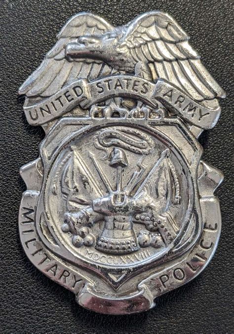 Us Army Military Police Breast Badge
