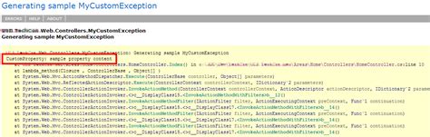 Elmah Display Data In Exception Data Dictionary Stack Overflow