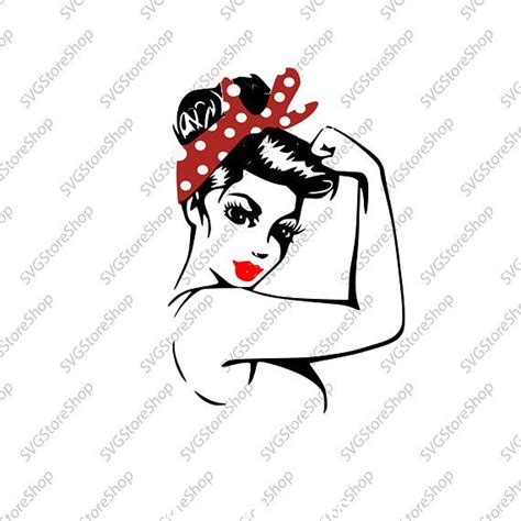 Rosie The Riveter Vector Art At Vectorified Com Collection Of Rosie The Riveter Vector Art