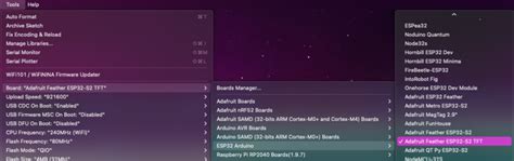Arduino Blink Adafruit Esp32 S2 Tft Feather Adafruit Learning System